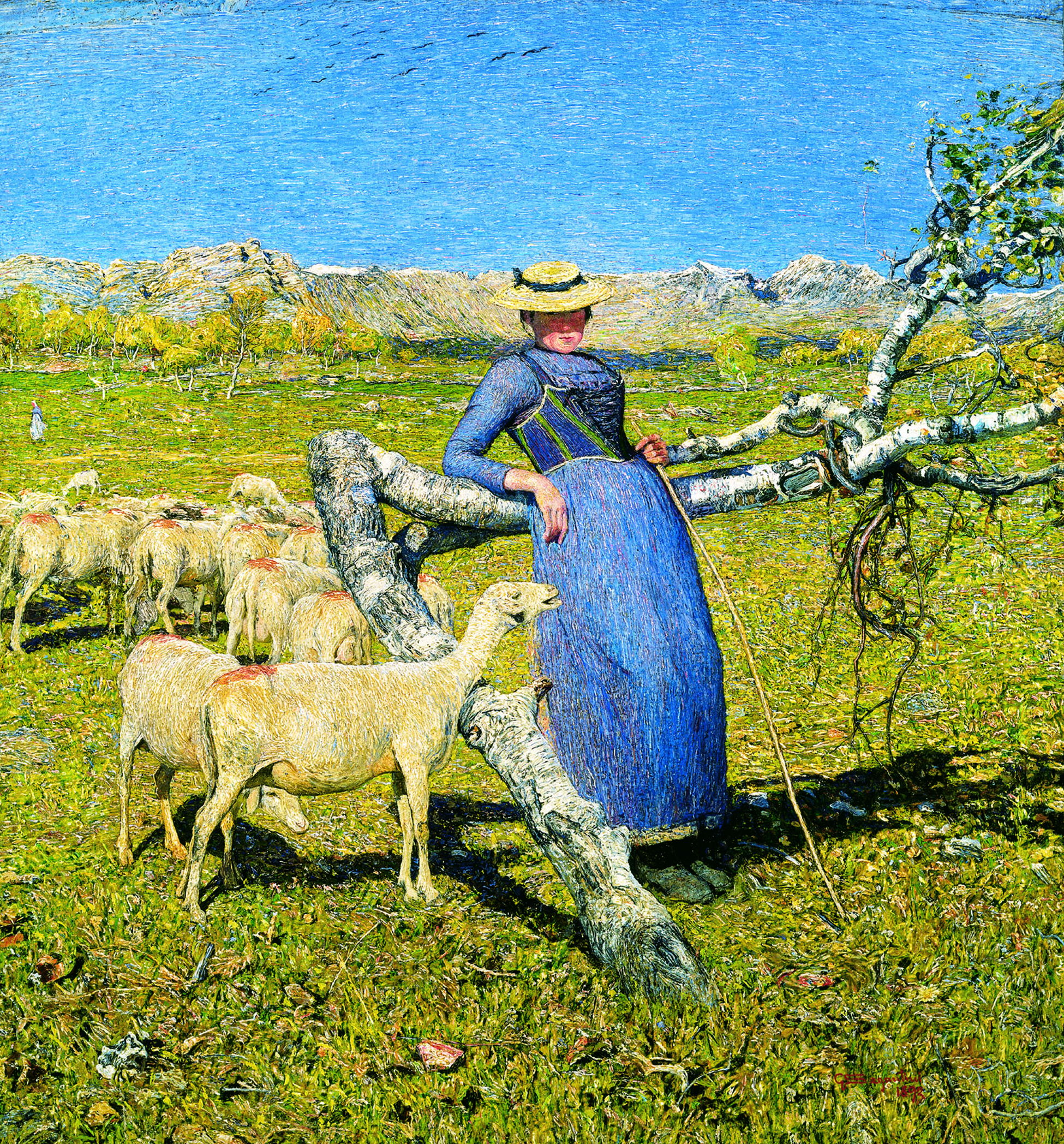 Mezzogiorno sulle Alpi - Giovanni Segantini Mezzogiorno sulle Alpi - Giovanni Segantini