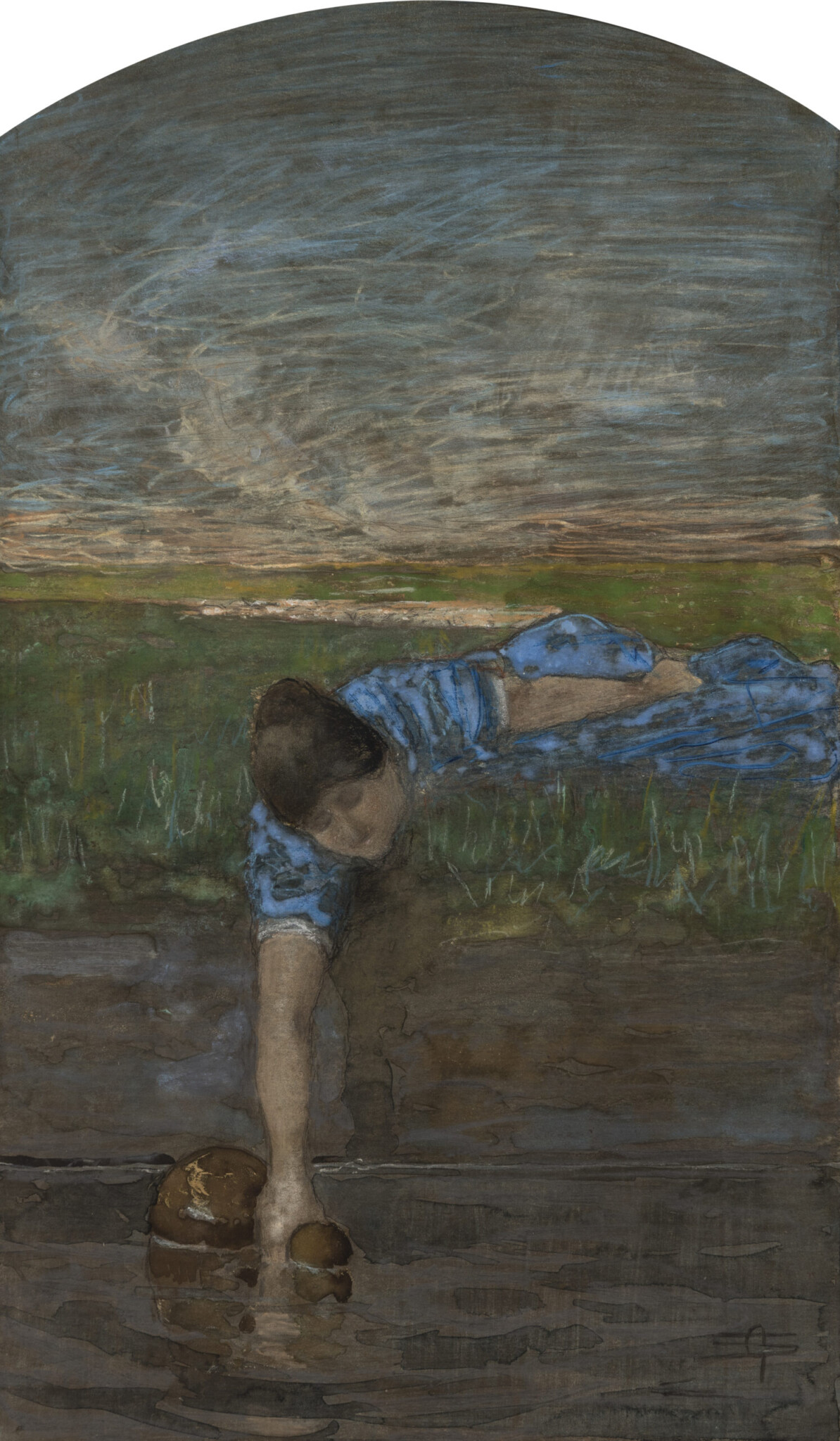 Giovanni Segantini opere. Quadri di Segantini e dei suoi contemporanei ...